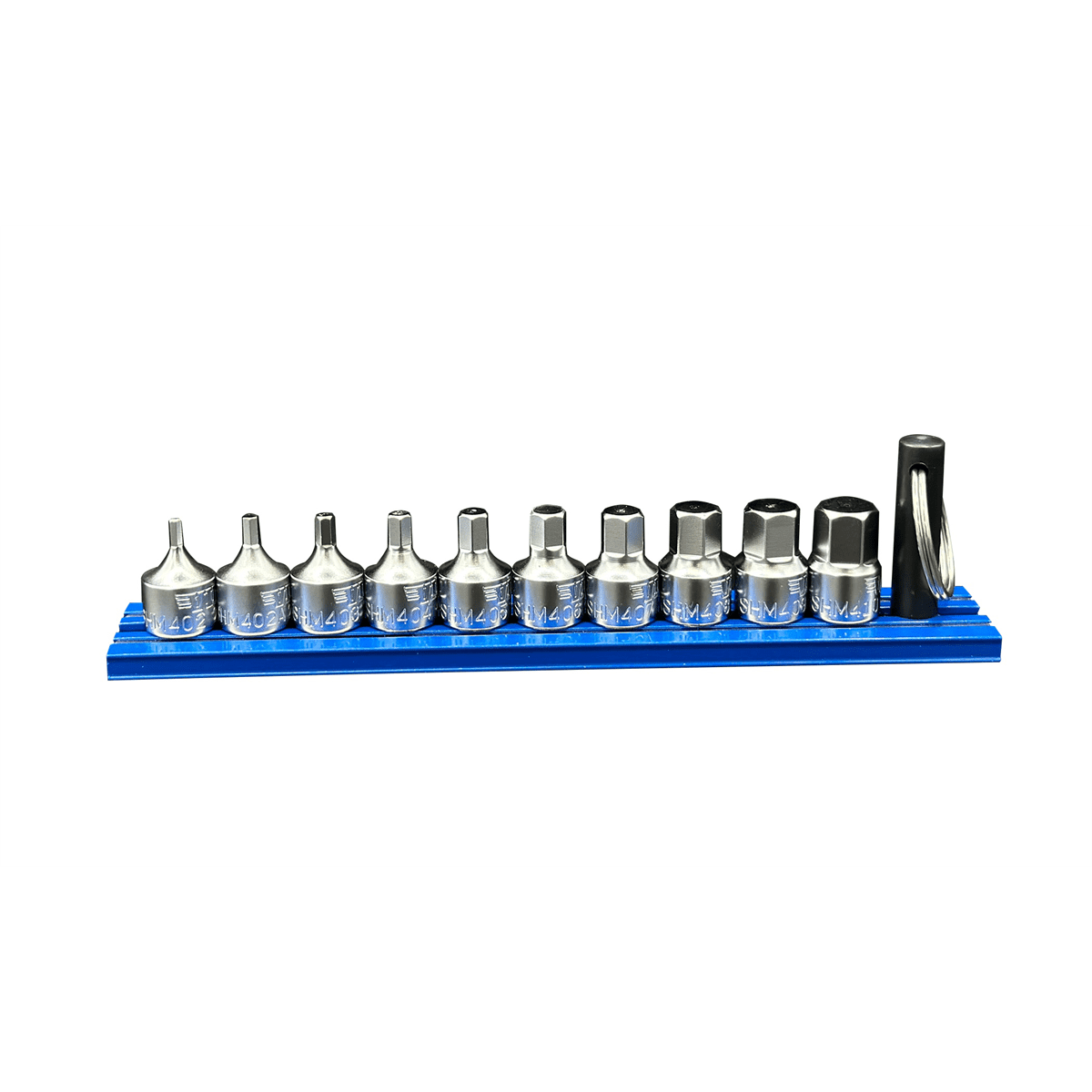 VIM Tools SHM400A Stubby Hex Bit Driver Set 10 Piece S2 Steel Magrail ...
