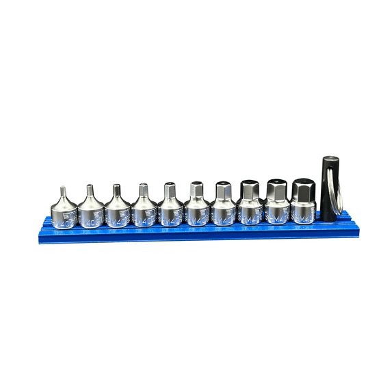 VIM Tools SHM400A Stubby Hex Bit Driver Set 10 Piece S2 Steel Magrail ...