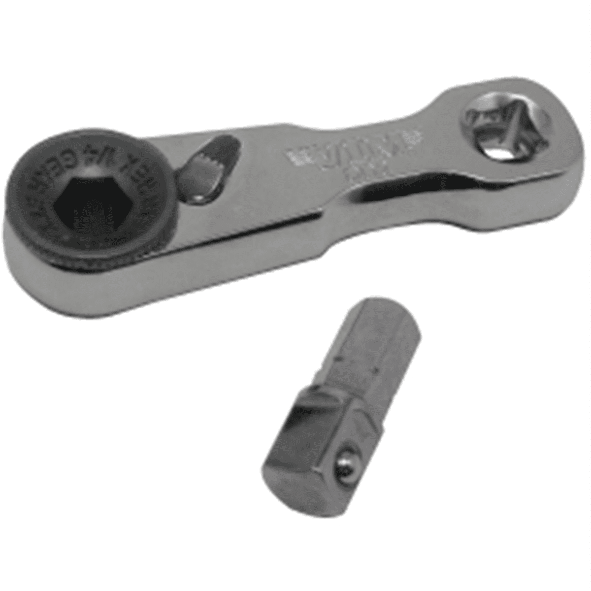 VIM Tools Ratchet, 1/4" Dual Drive Socket Wrench & Set - Walmart.com