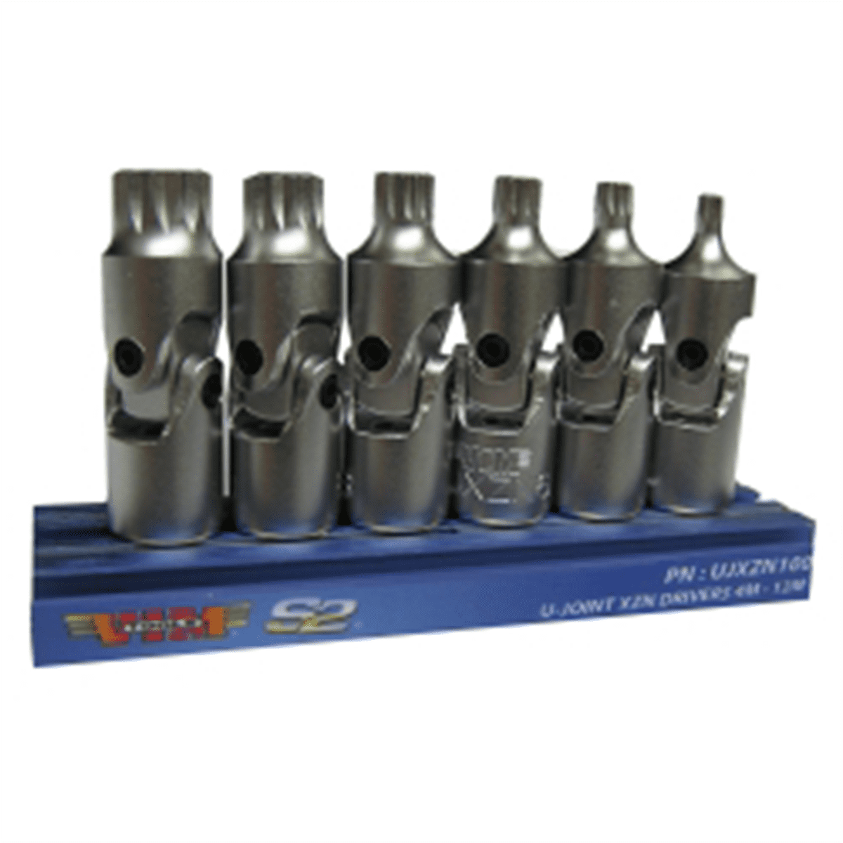 VIM Tools 6-Piece 1/4 in. Drive Universal Joint XZN Triple Square ...