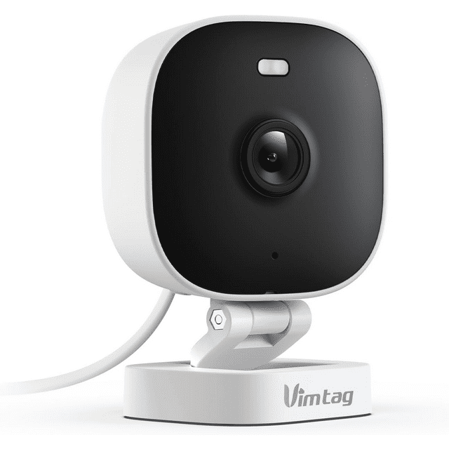 Vimtag Mini G3 Security Camera Outdoor/Indoor with Spotlight, Plug-in 2.5K/4MP HD Full-Color ...