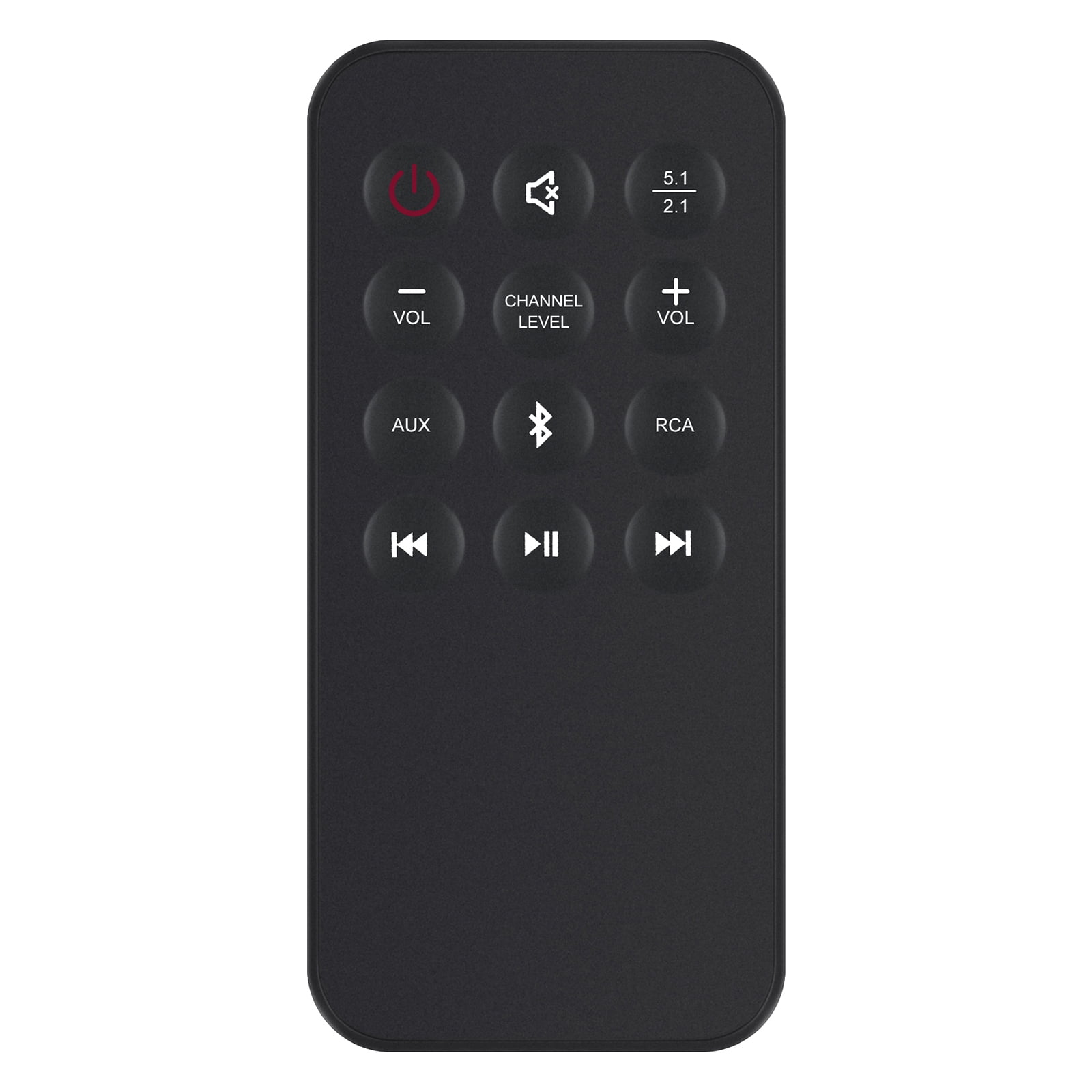 VINABTY Replacement Remote Control for Logitech 5.1 Channel Surround Sound Speakers Z606 ...