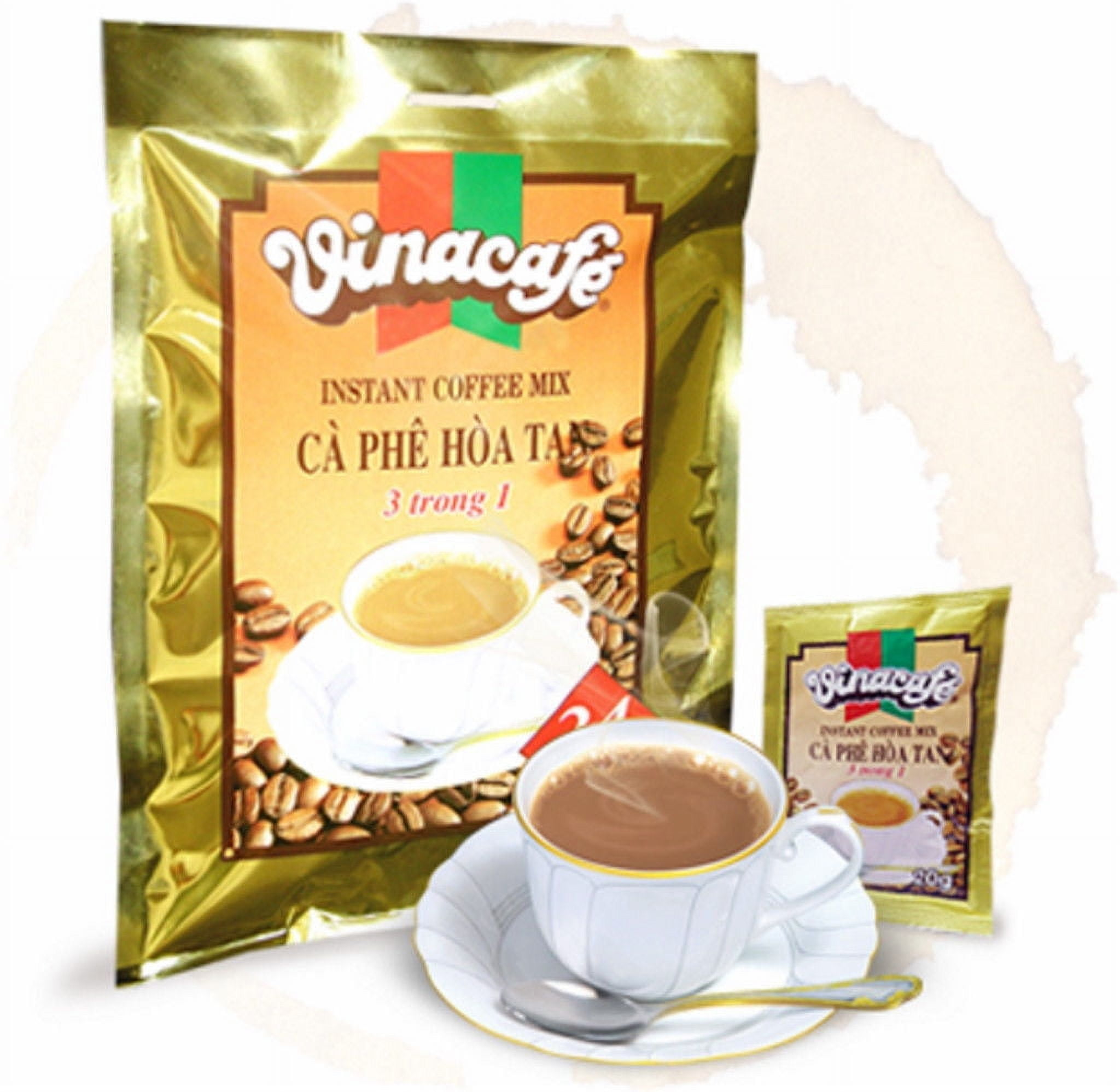 VINACAFE, INSTANT COFFEE, MIX 3 IN 1 ( New ) ( One Box with 20 Bags ...