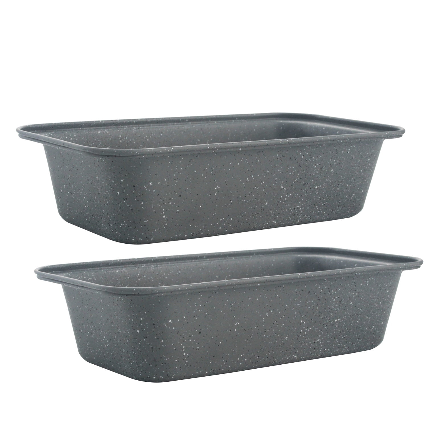 VINAUO 2 Pack Bread Pan, 9 x 5 Inch Bread Loaf Pans, Carbon Steel Loaf ...
