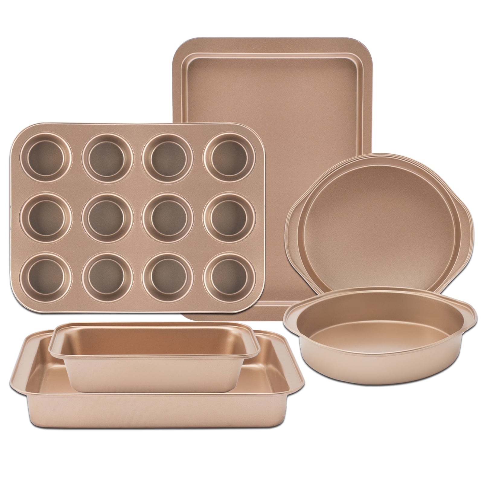 VINAUO Bakeware Set, 6-Piece Professional Nonstick Baking Pan Set for ...