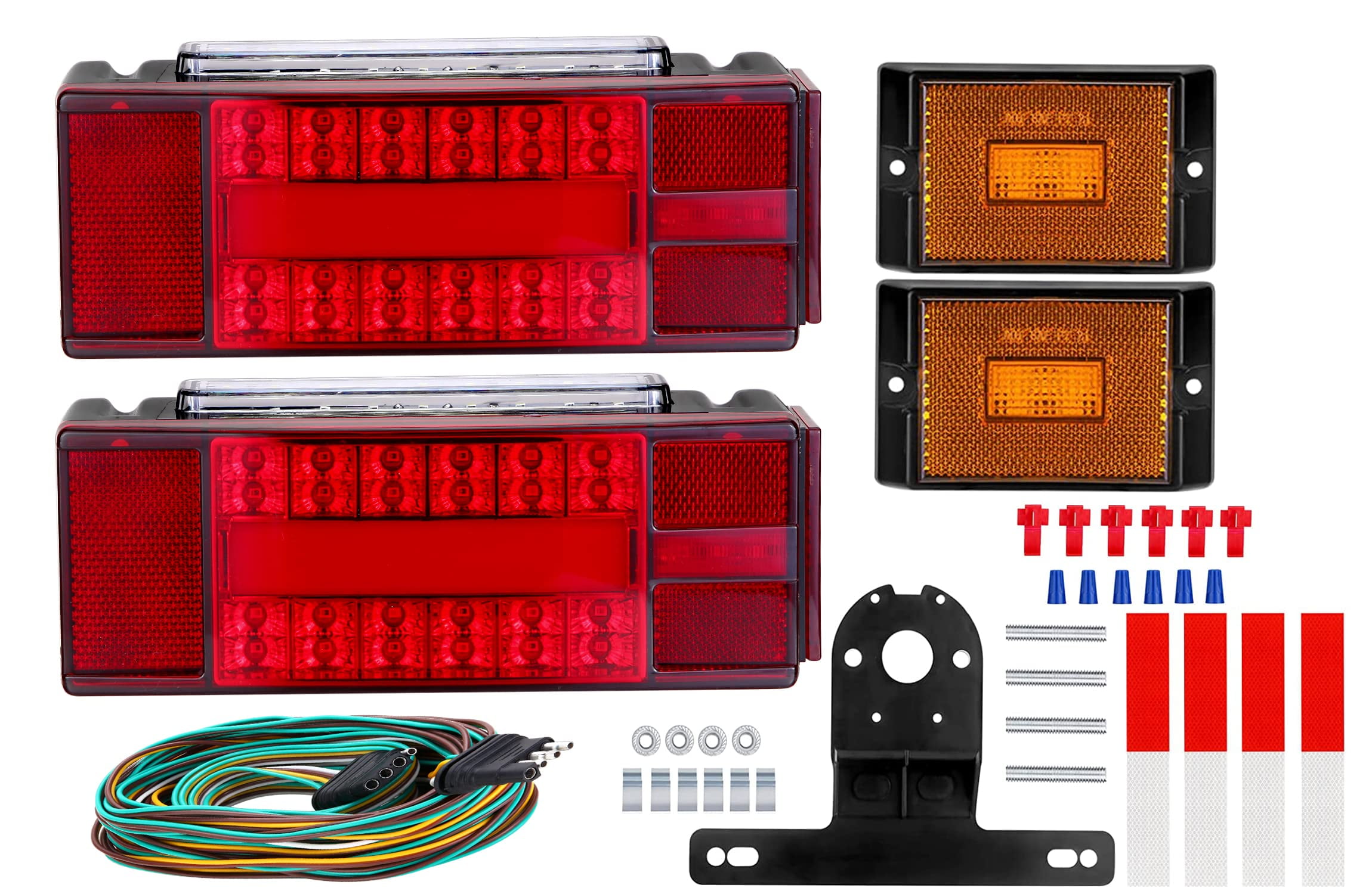 VINAUO LED Trailer Lights, DHF10 2X New Submersible LED Trailer Light ...