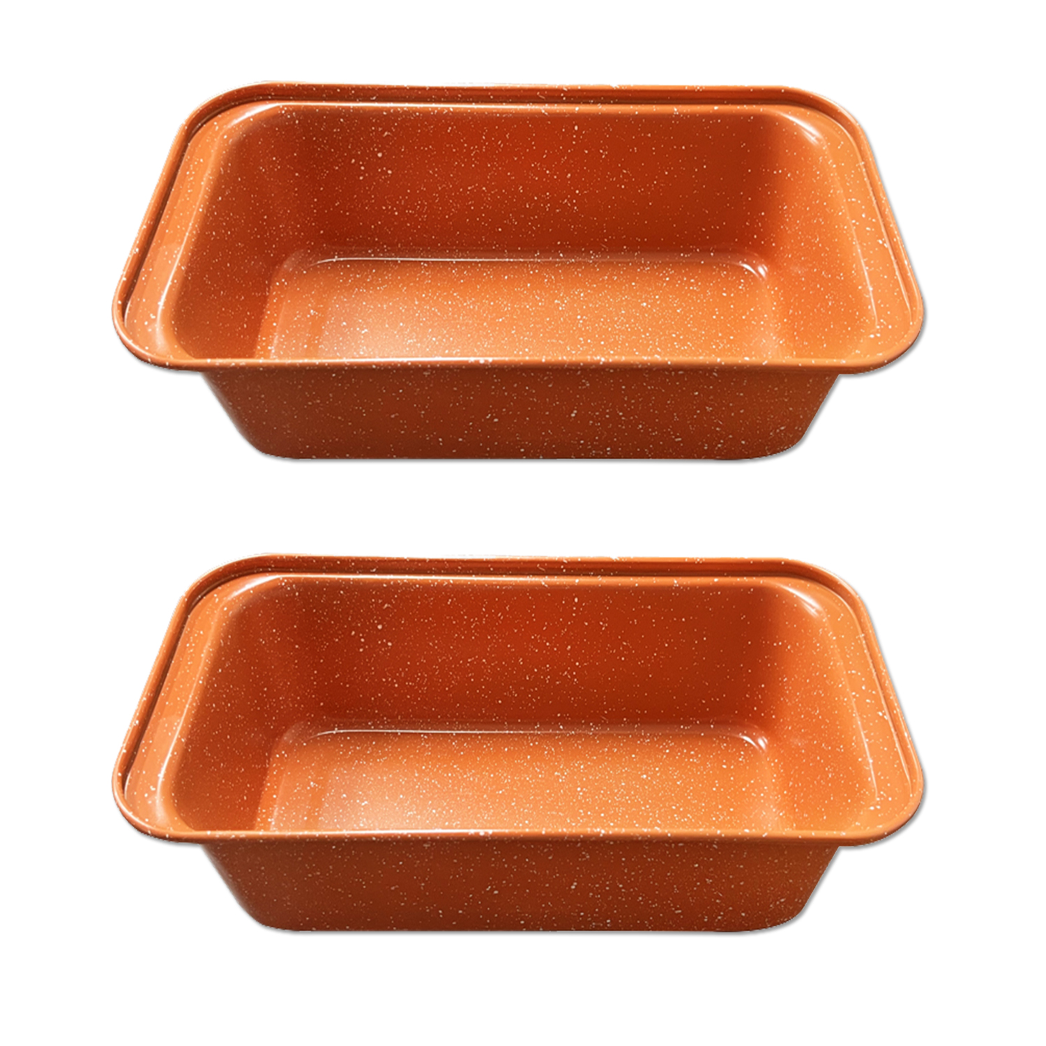 Mainstays 2pk Nonstick Mini Loaf Pan, 5.7 in W x 3 in D x 2 in H, Hand ...