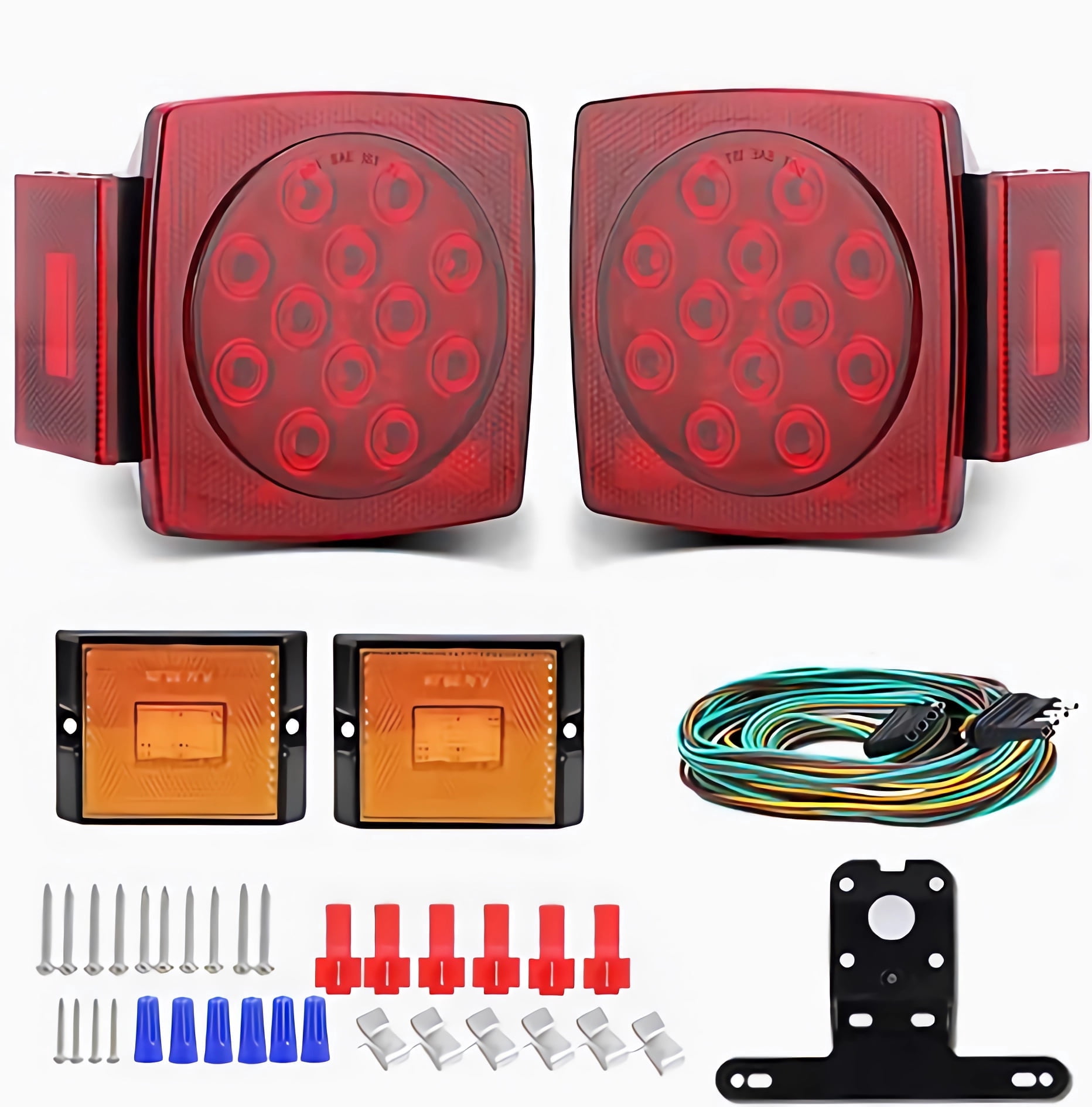 Submersible Boat Trailer Light Kits LED Submersible Boat Trailer