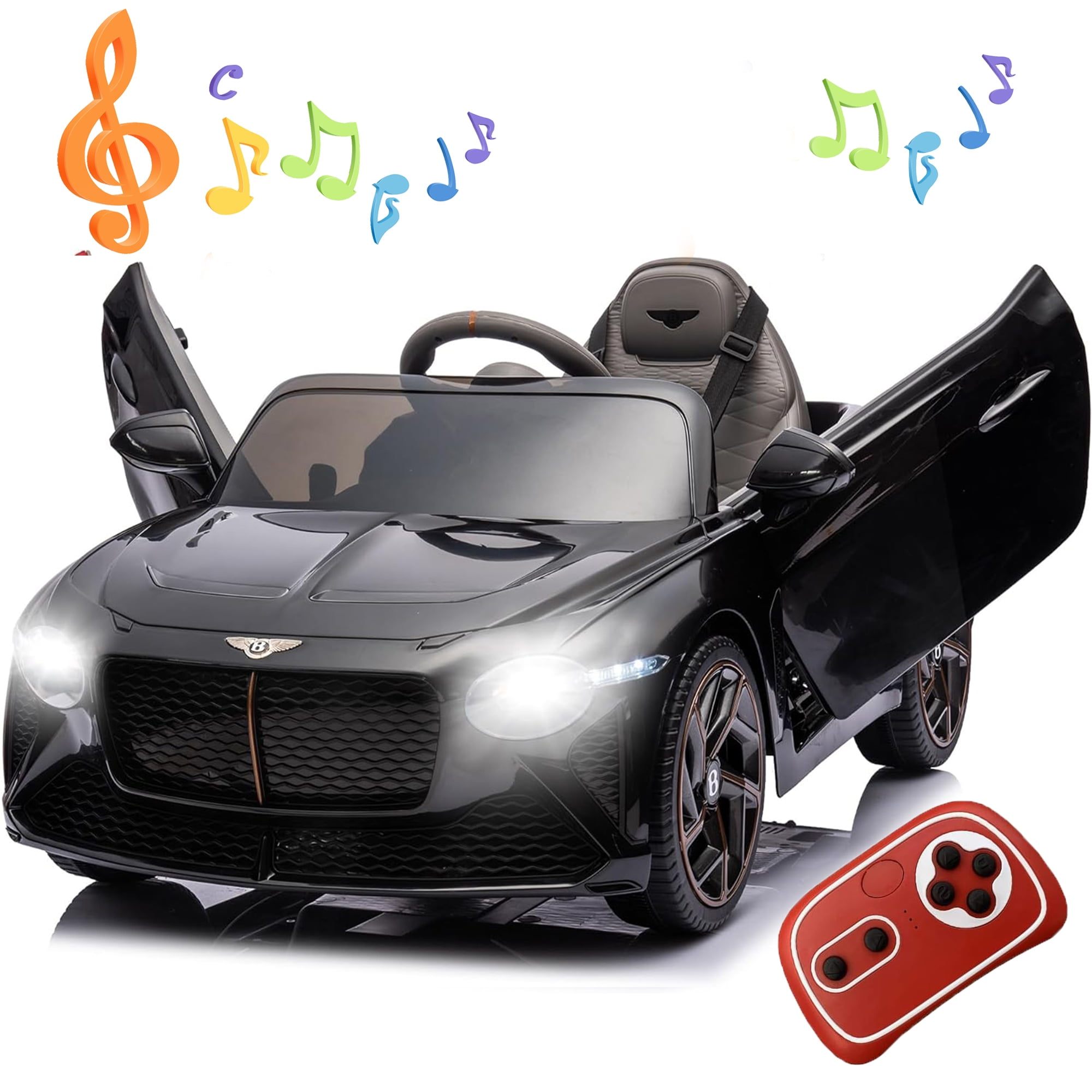 VINCIGO 12V Electric Ride on Car for Kids, Licensed Bentley Bacalar ...