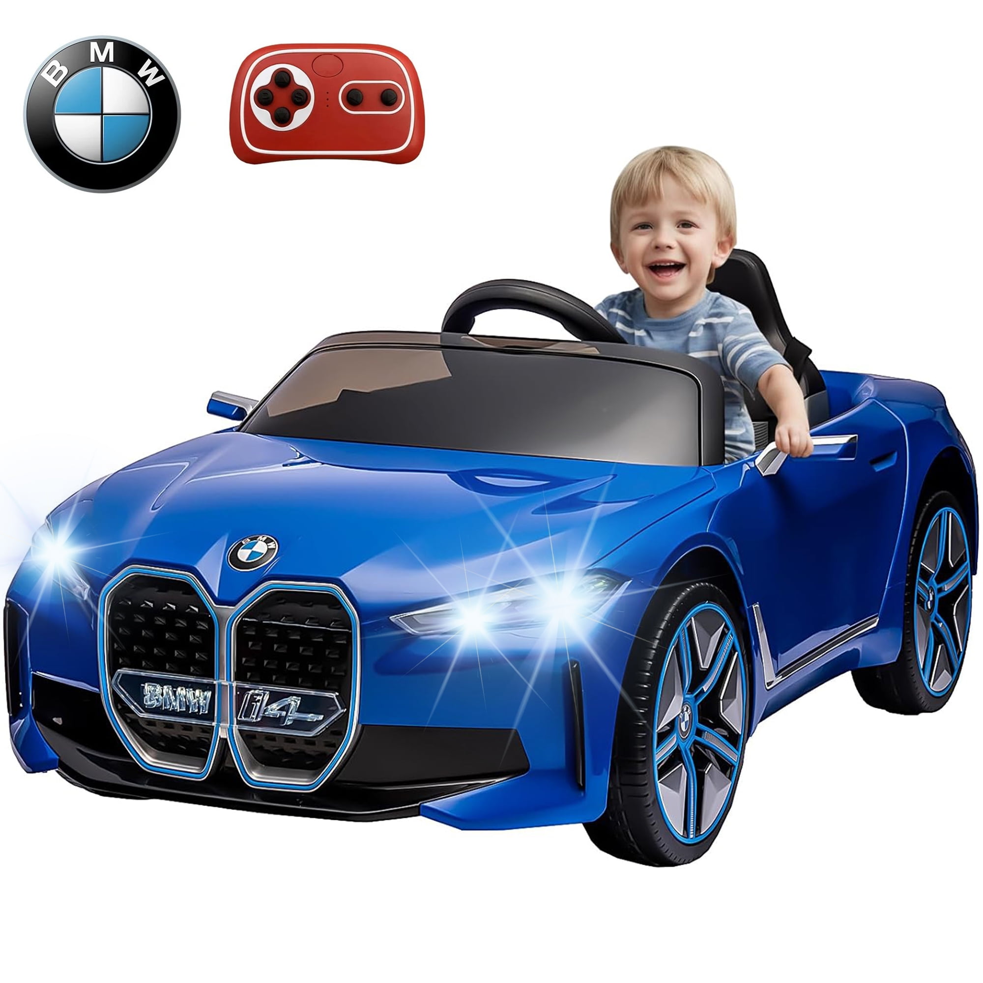 VINCIGO 12V Kids Ride on Toys,Electric Car with Remote Control,Spring ...