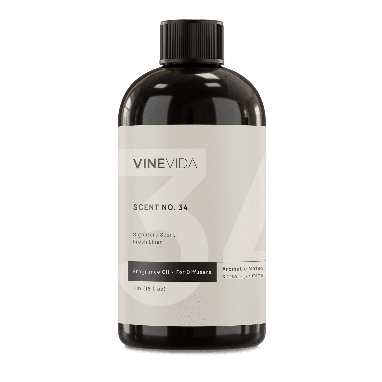 VINEVIDA Scent NO. 34, Signature Scent: Fresh Linen Fragrance Oil for ...