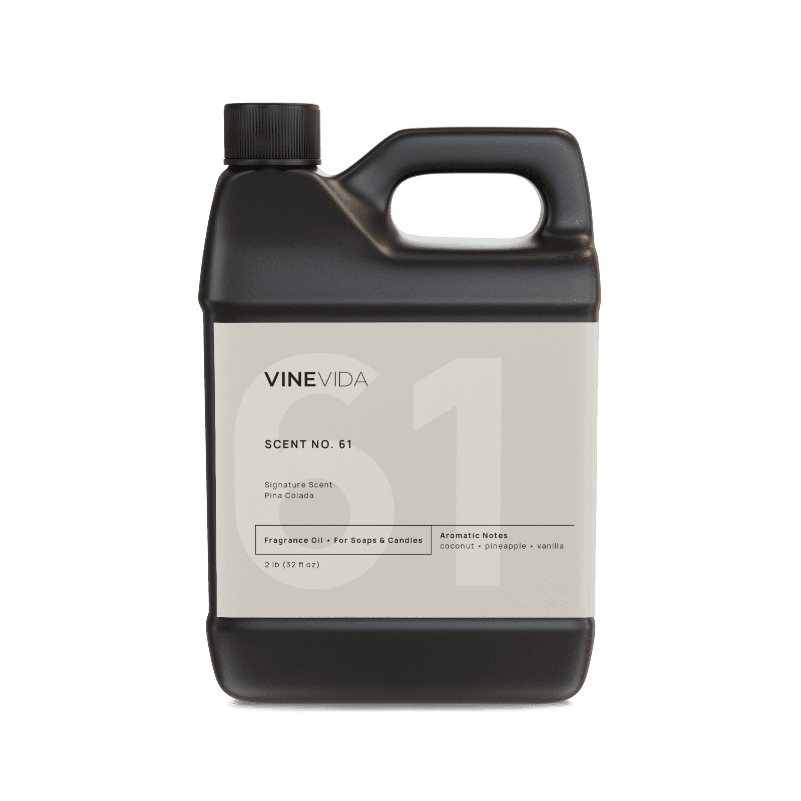 VINEVIDA Scent NO. 61, Signature Scent: Pina Colada Fragrance Oil, 32 ...