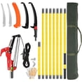 VINGLI 26FT Manual Pole Saw for Tree Trimming, Extendable Tree Pruner ...