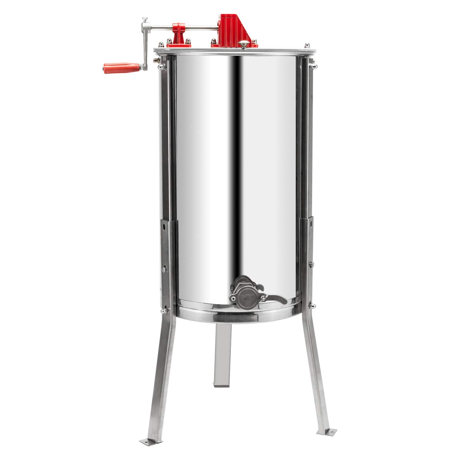 VINGLI 3 Frames Manual Honey Extractor Separator, Food Grade Stainless ...