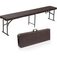 Ktaxon 6' Portable Folding Bench, Perfect for Outdoor Party, Picnic ...