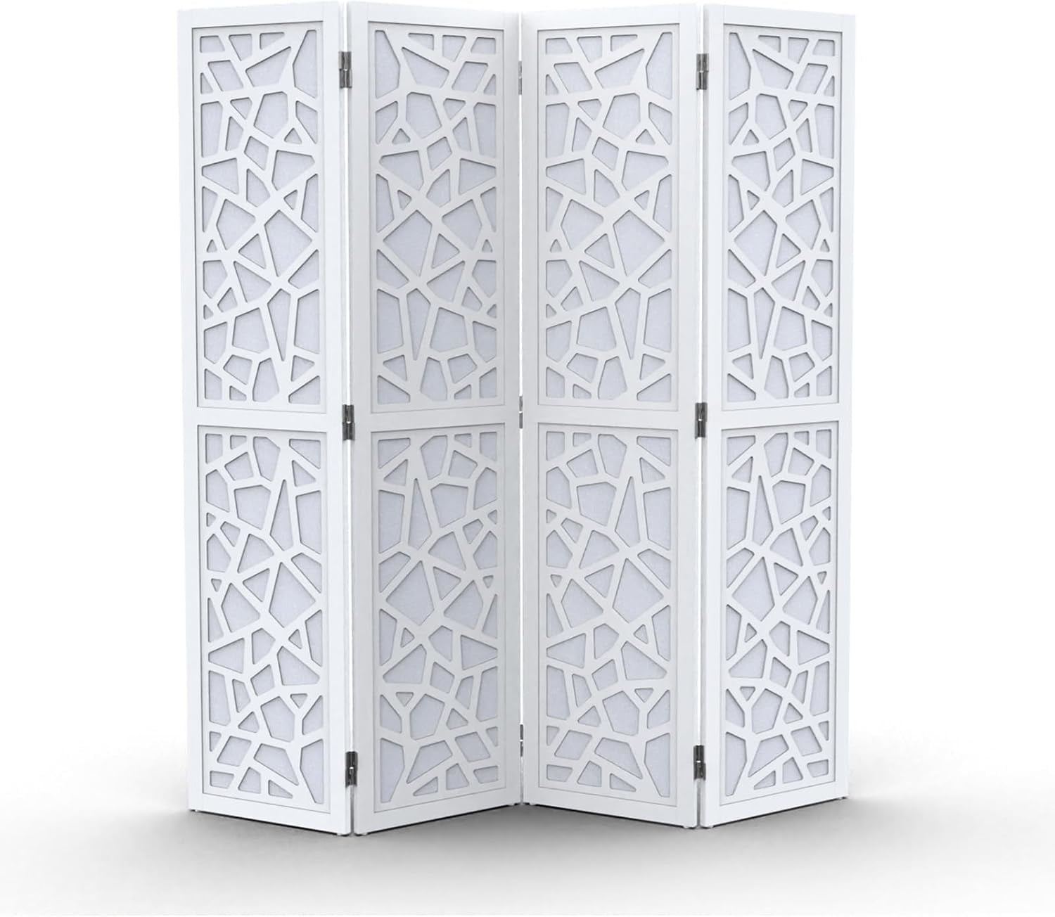 VINGLI 70'' H Room Divider, Non-Woven Fabric Privacy Screen, Indoor ...