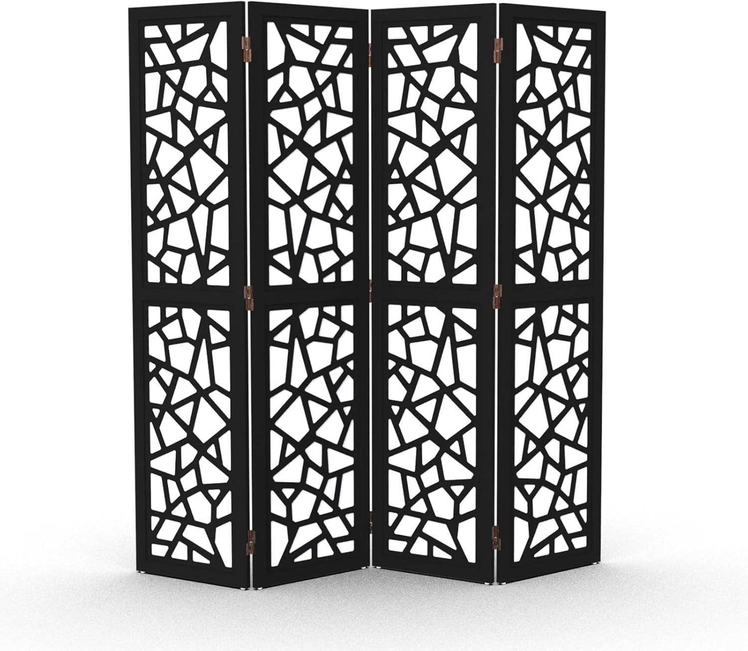 VINGLI 70" H Room Divider, Non-Woven Fabric Privacy Screen ...