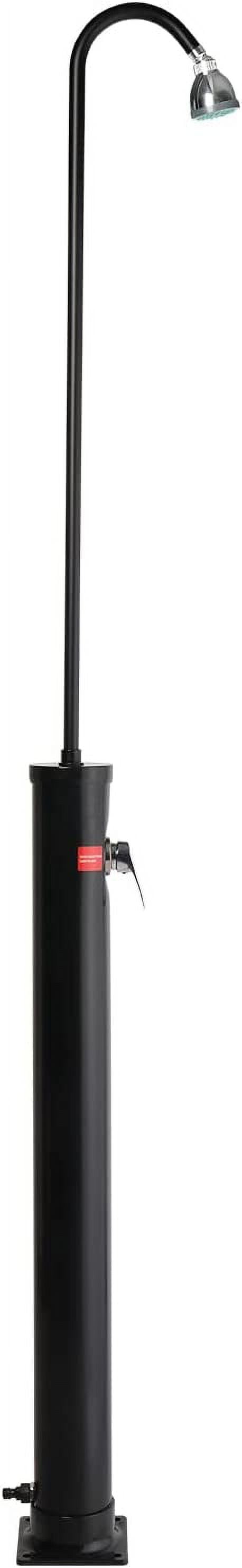 VINGLI 7FT Solar Heated Shower, Pool Solar Shower Kit with Shower Head ...