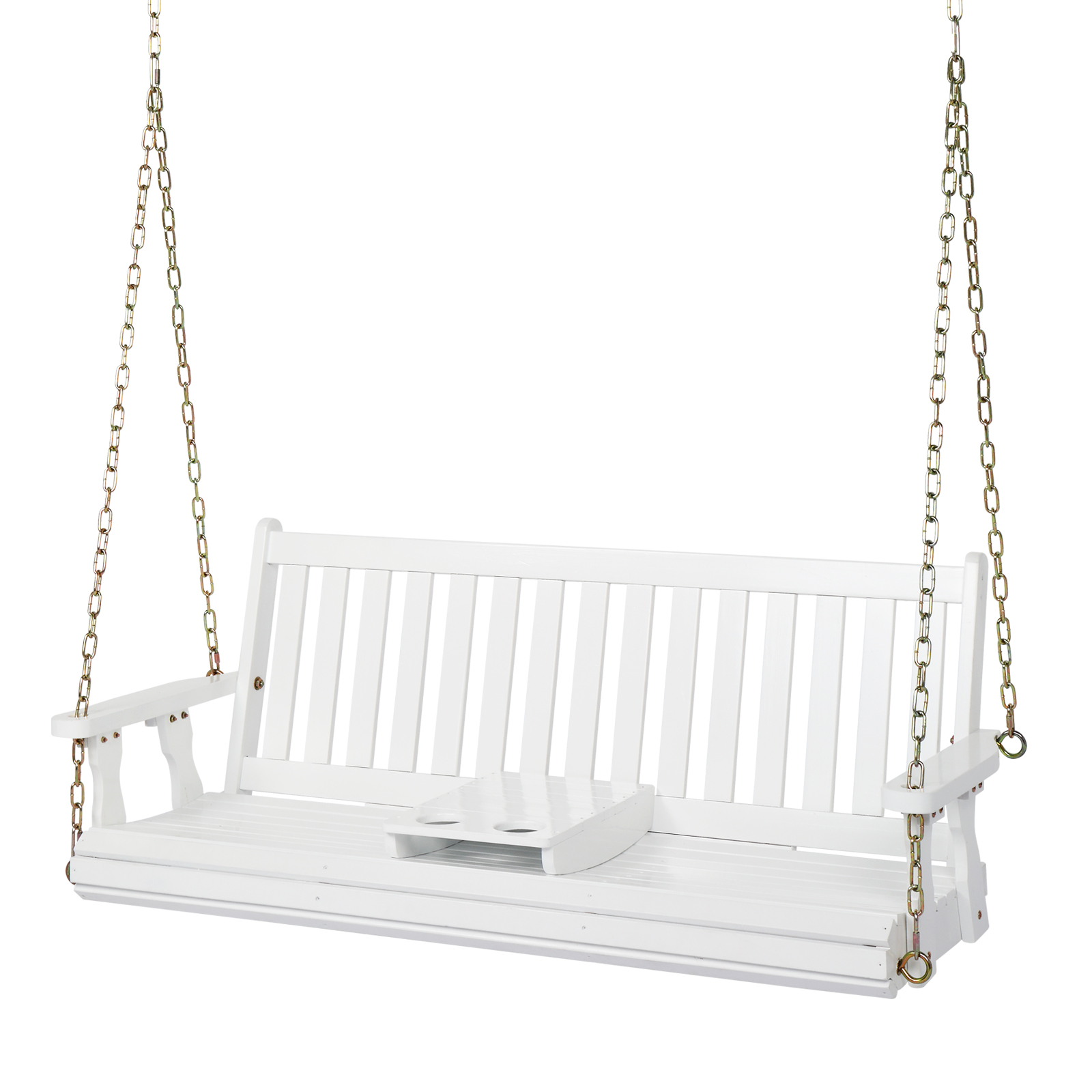 All Things Cedar PS60 Handcrafted Natural Cedar 5 Foot Wooden Porch ...