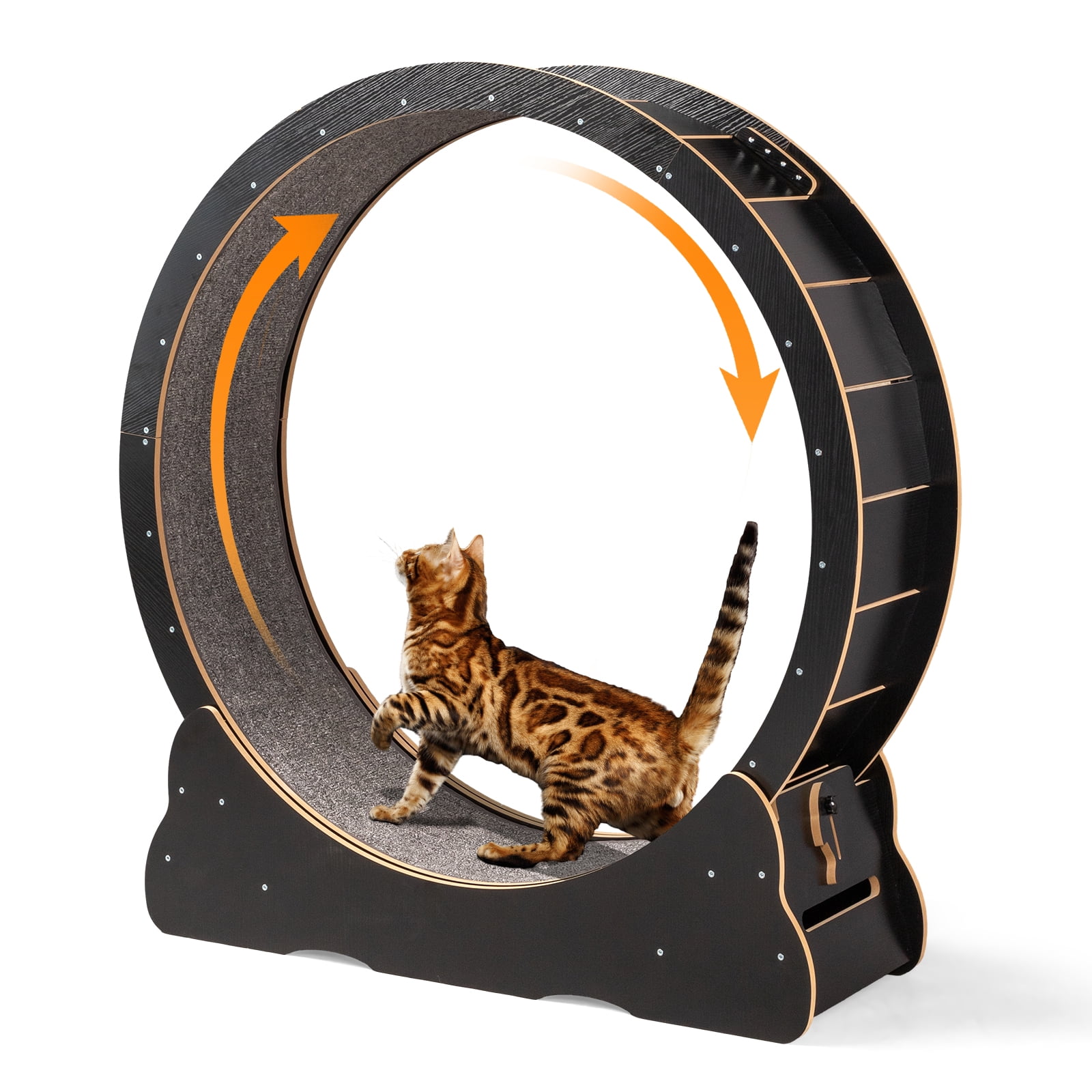 VINGLI Cat Wheel, Large Exercise Wheel for Indoor Cats, Silent Cat ...