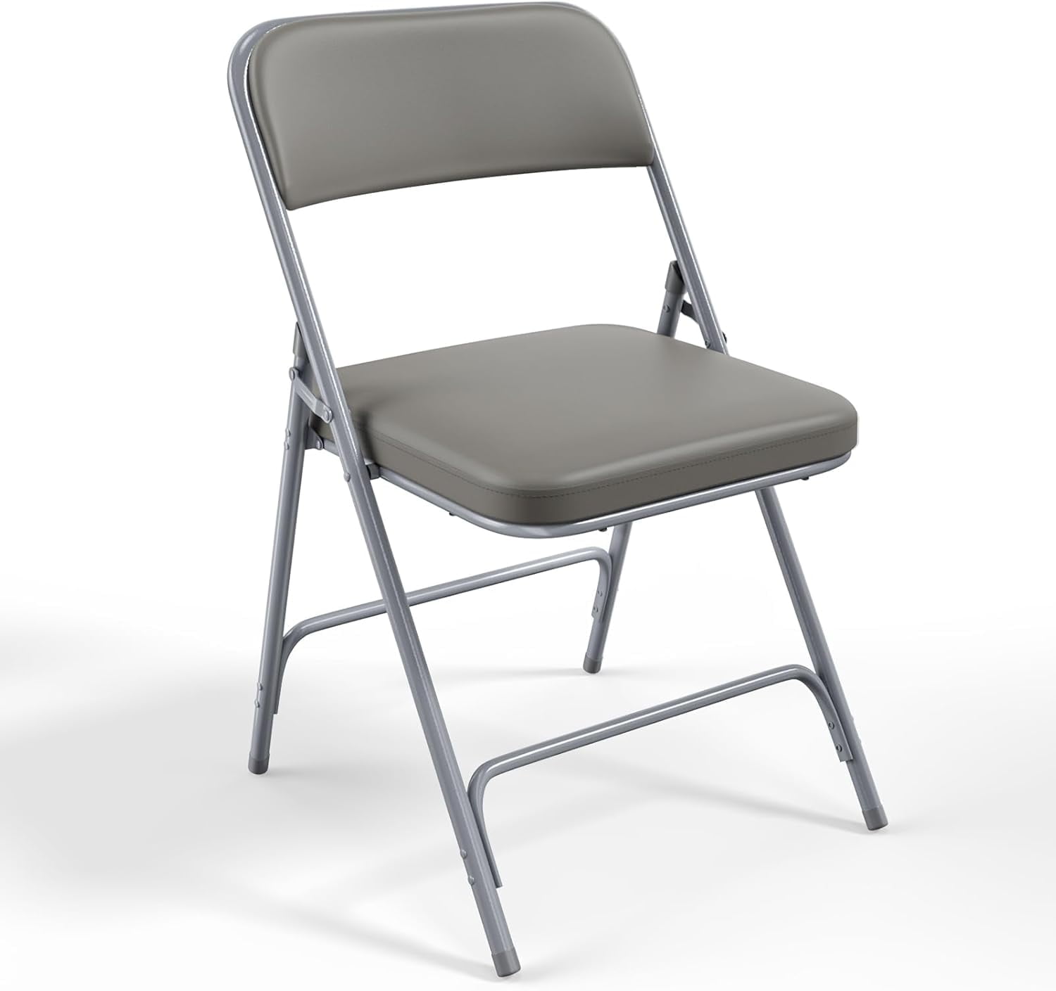 VINGLI Padded Folding Chairs with Thick Seat Cushion, Portable, Durable ...