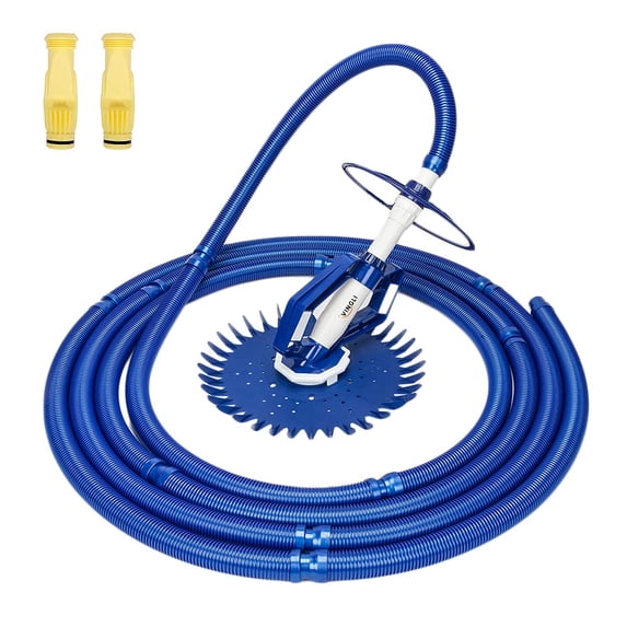 VINGLI Pool Vacuum, Above Ground Indoor Outdoor Automatic Cleaner, Wall ...