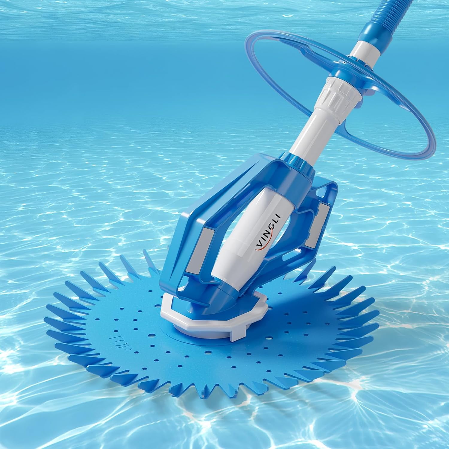 VINGLI Pool Vacuum Cleaner Automatic Sweeper Swimming Pool Creepy ...