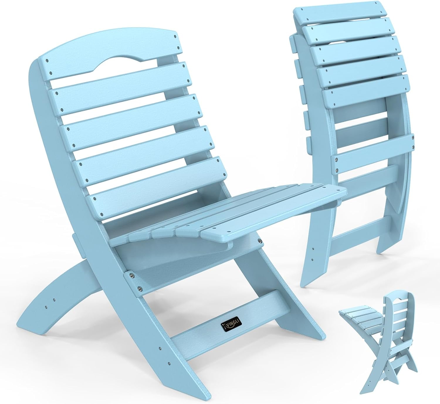 Customer reviews for VINGLI Portable Adirondack Chairs Set of 2 ...
