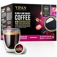 Vinia Blood Flow Energy Coffee Pods, Medium Roast Arabica Superfood ...