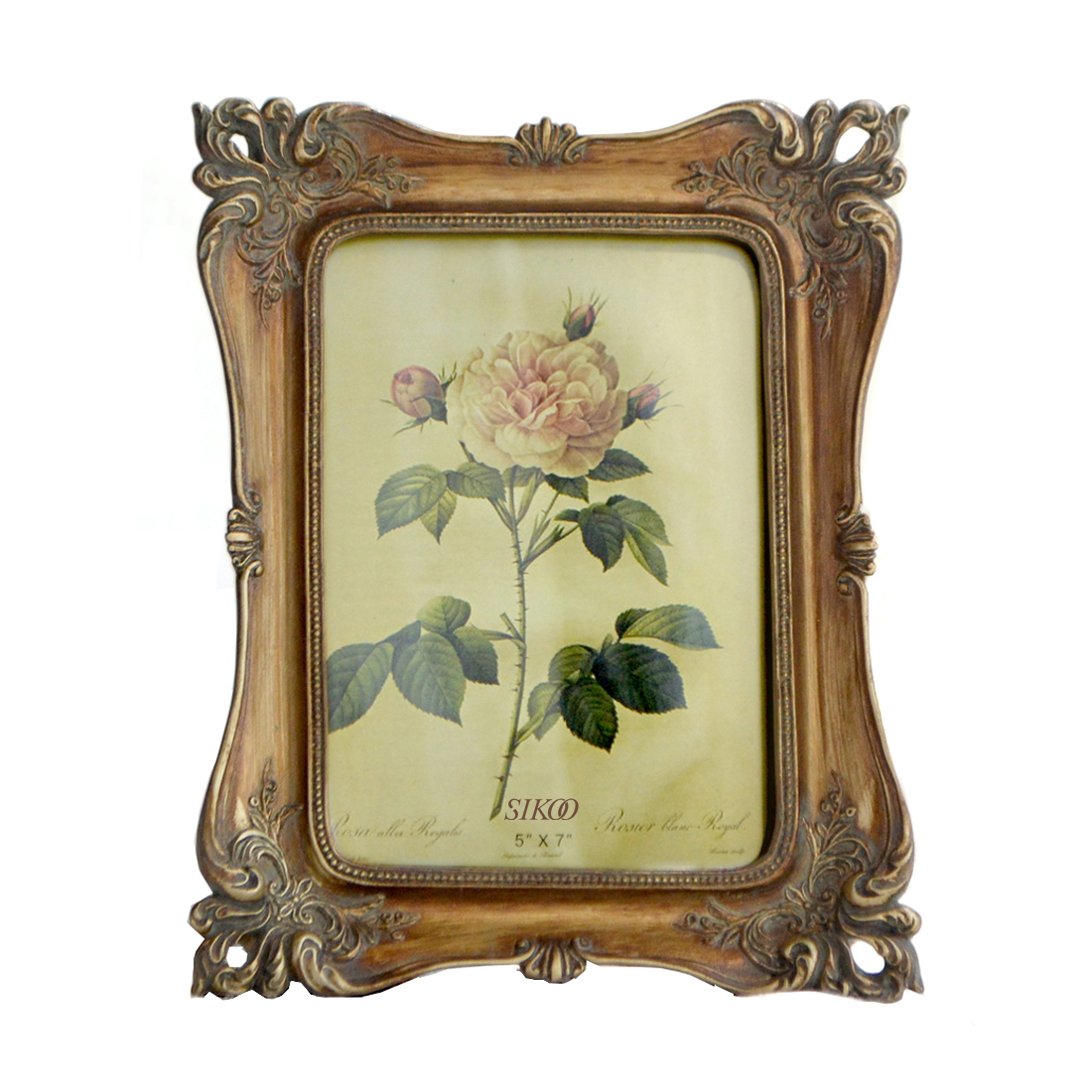 VINLIFE Vintage Picture Frames 5x7 Antique Picture Frames Tabletop and ...