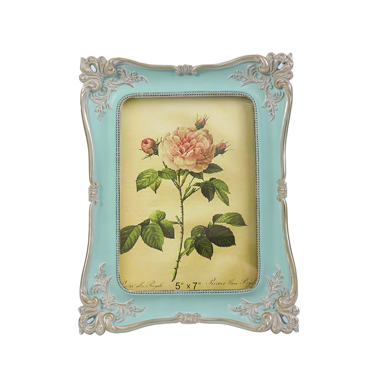 VINLIFE Vintage Picture Frames 5x7 Antique Picture Frames Tabletop and ...