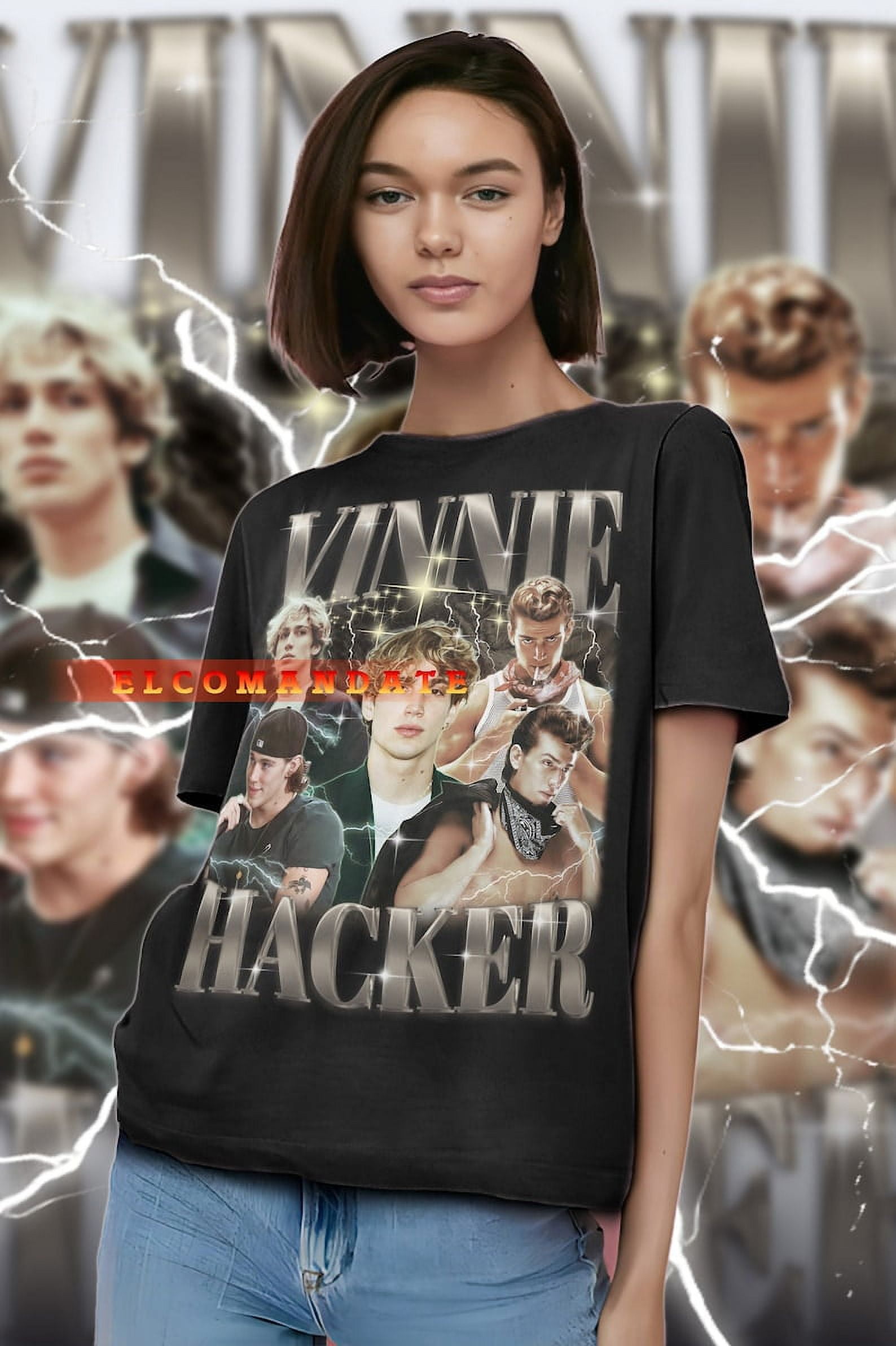 VINNIE HACKER Vintage Shirt, Vinnie Hacker Homage Tshirt, Vinnie Hacker ...