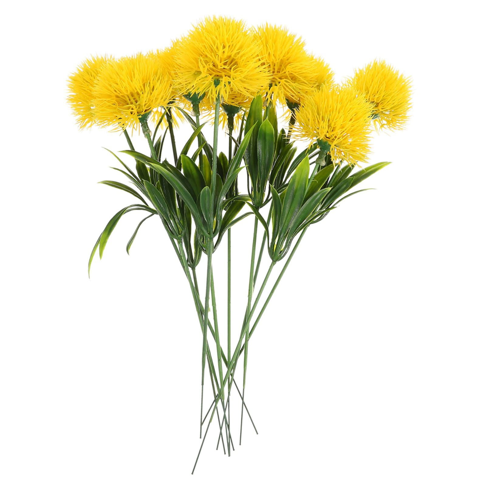 VINOIC Artificial Dandelion Flowers 5 Pcs, Artificial Dandelion Flowers ...