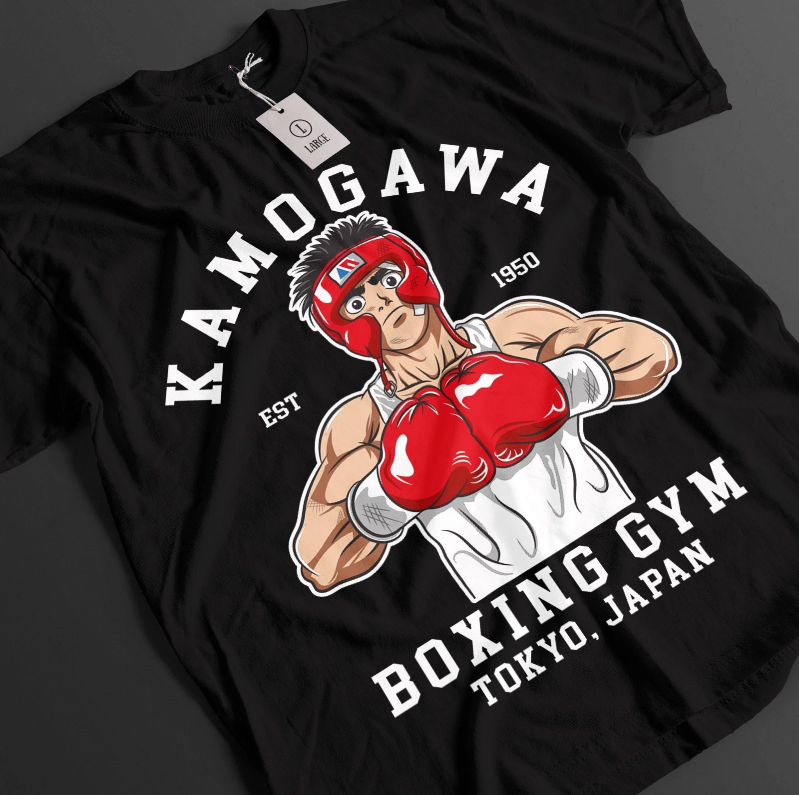 VINTAGE Hajime No Ippo Shirt Takamura Tshirt Miyata Top Kimura Aoki ...