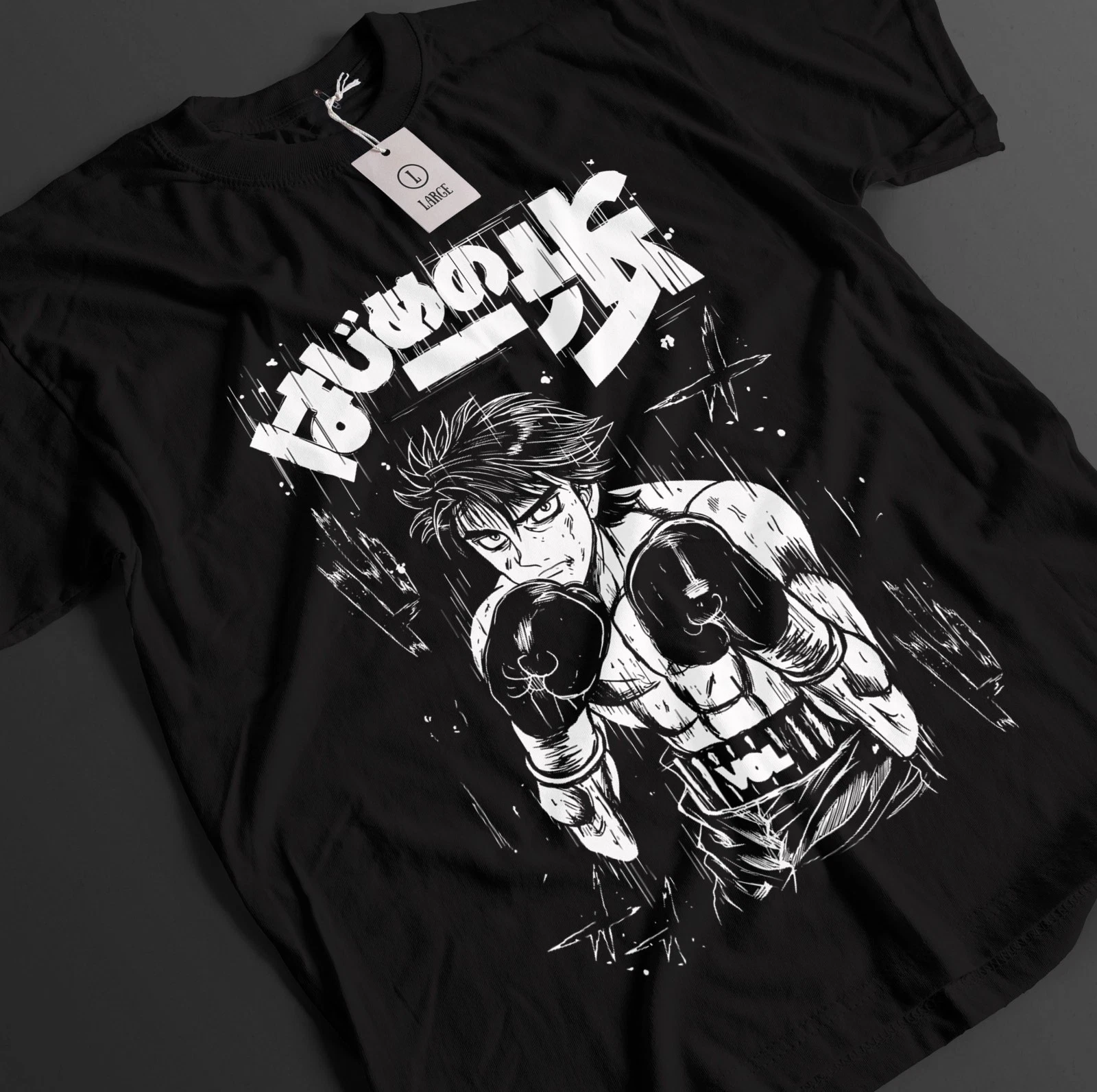 VINTAGE Hajime No Ippo Shirt Volg Tshirt Miyata Top Kimura Fighting ...