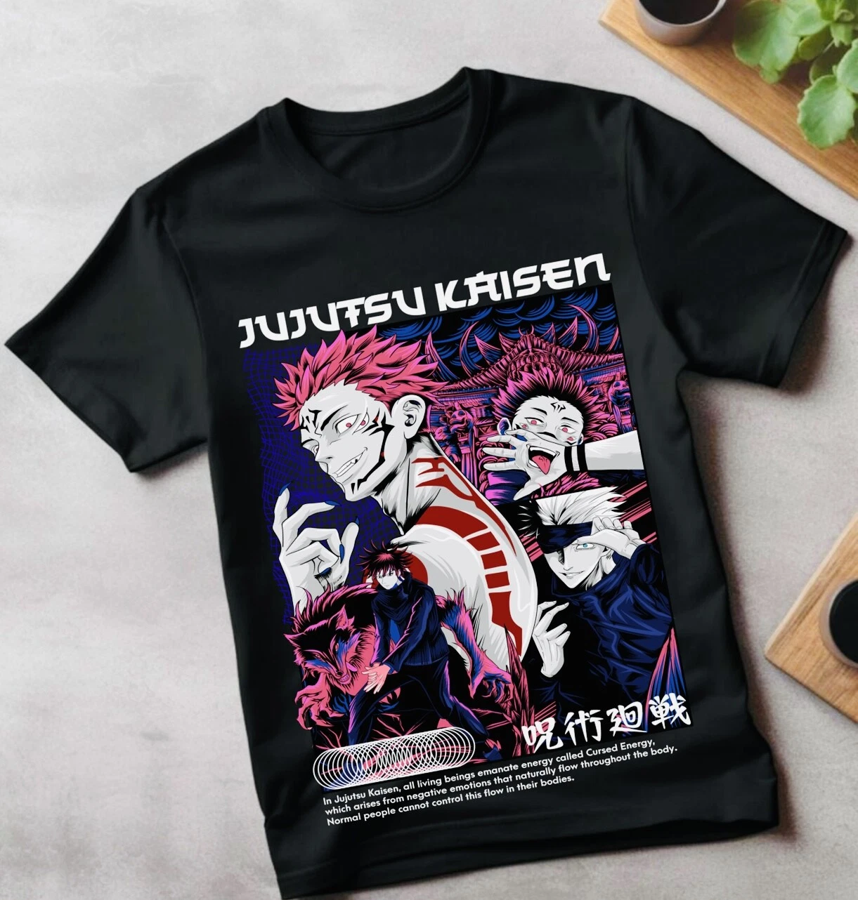 VINTAGE Jolyne Cujoh JoJo's Bizarre Adventure T-Shirt JJBA Stone Ocean ...