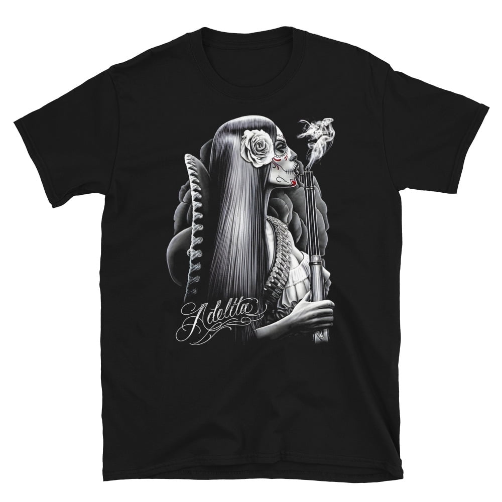 VINTAGE LOWRIDER ART CHOLO CHOLA LATIN ART Short-Sleeve Unisex T-Shirt ...