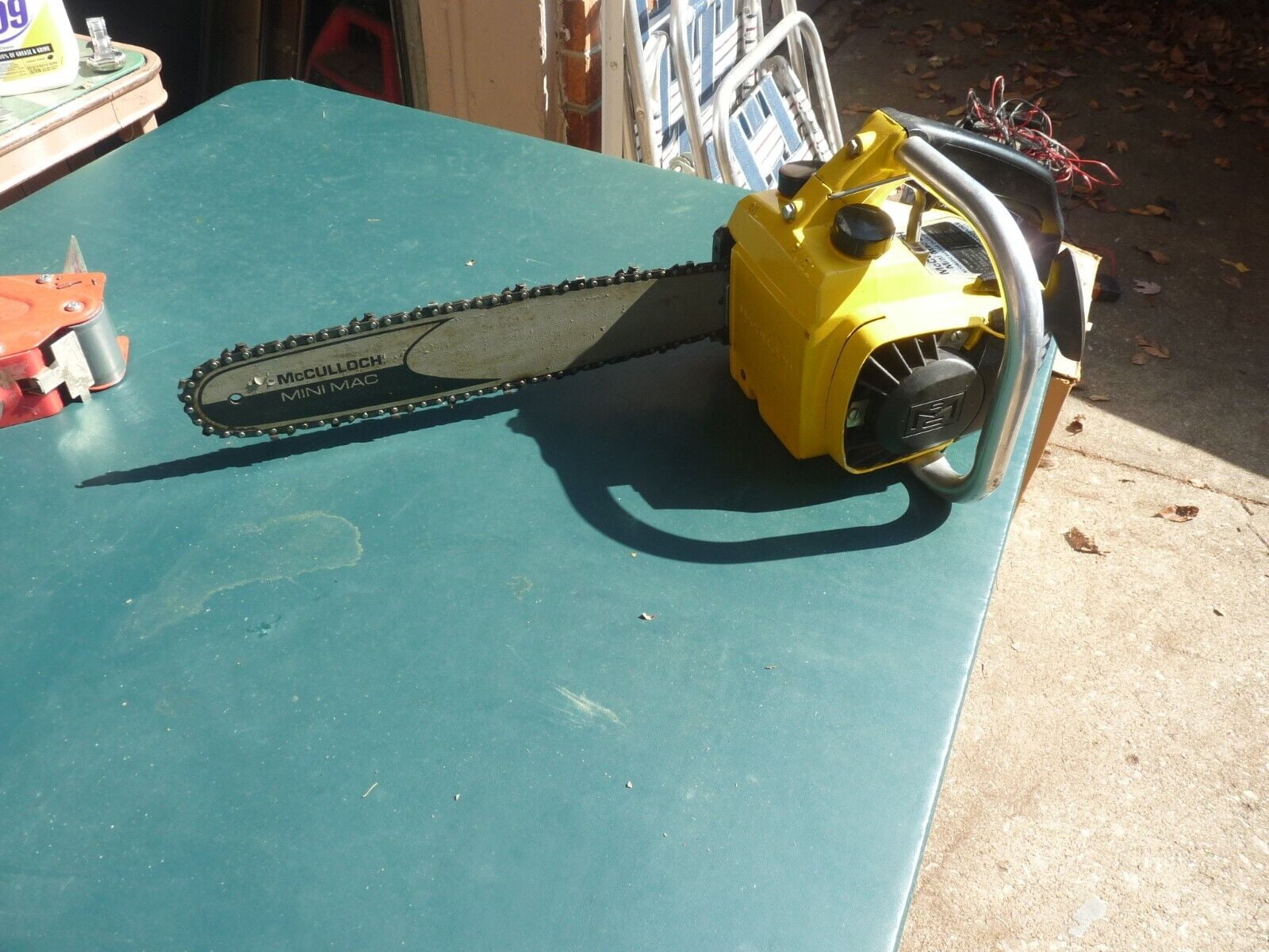 VINTAGE McCULLOCH MINI MAC 35 CHAINSAW w/ 14" BAR Great Compression ...