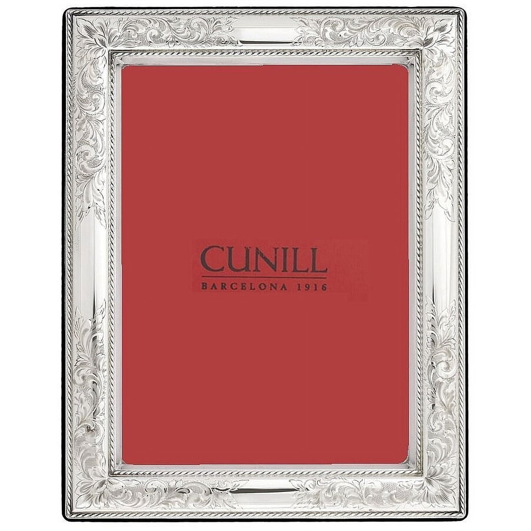 VINTAGE Pure Sterling Silver Luxe 5x7 frame by Cunill Italy - 5x7 ...