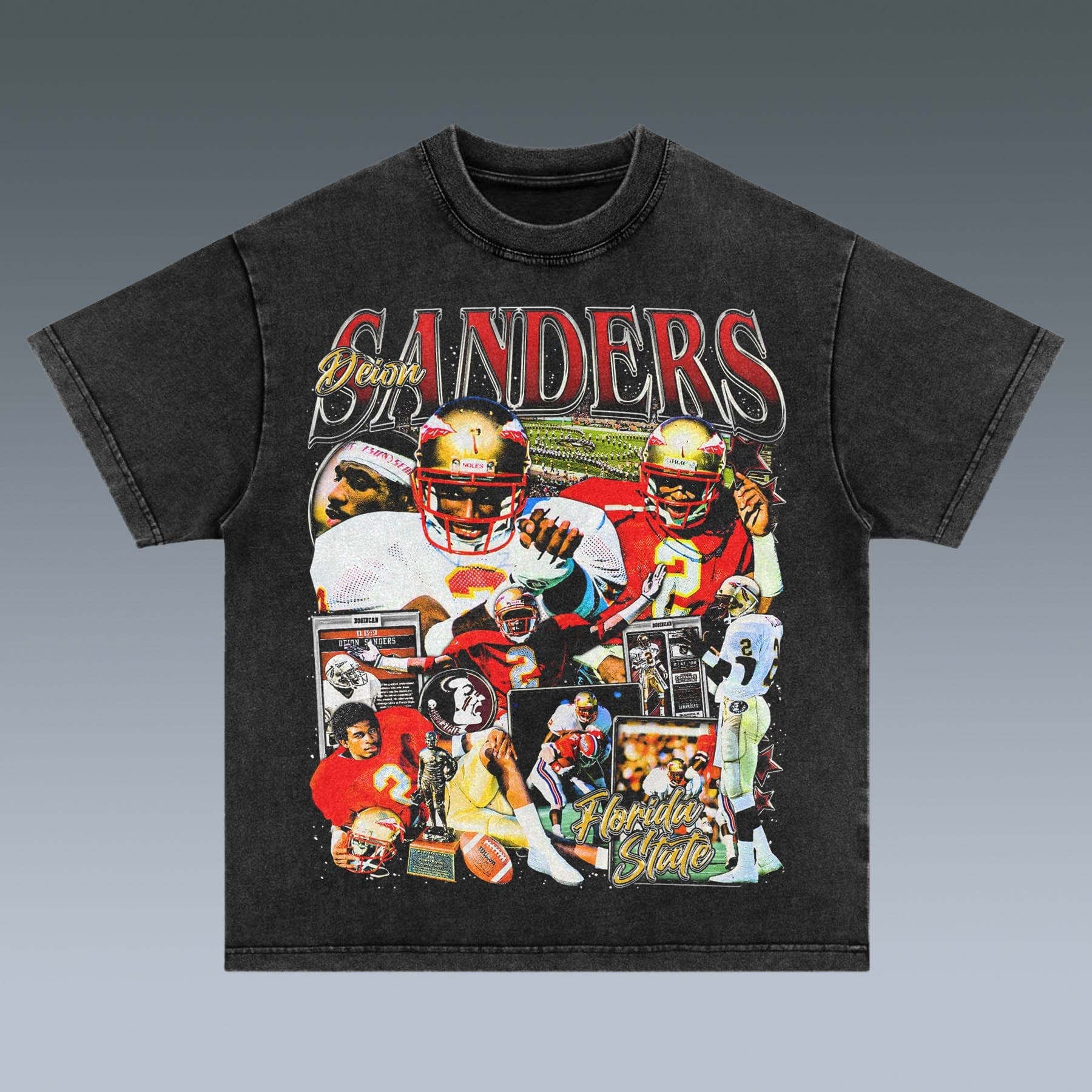 VINTAGE TEE , DEION SANDERSshirt, football bootleg shirt, gift for ...