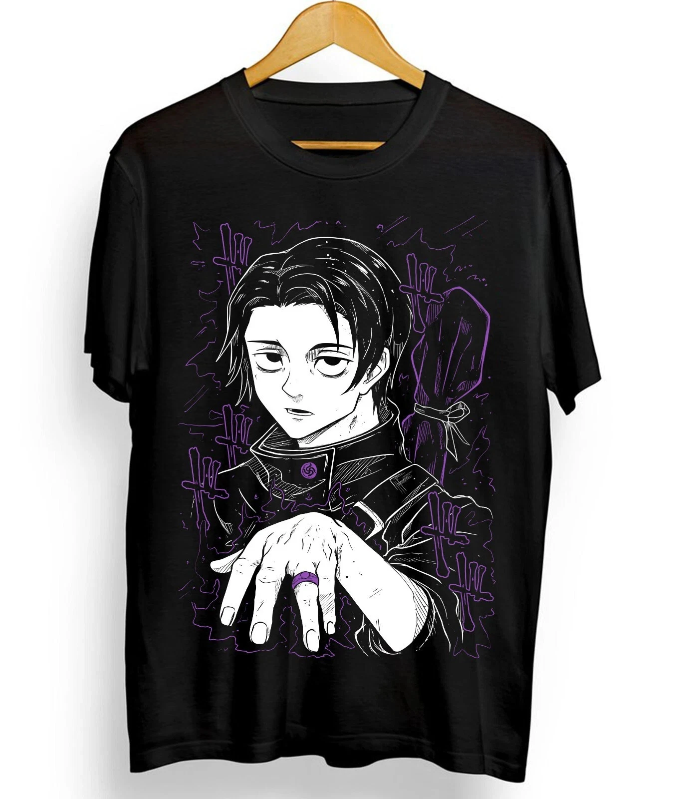 VINTAGE Yuta Okkotsu T-Shirt Jujutsu Kaisen Satoru Gojo Girl Horror ...