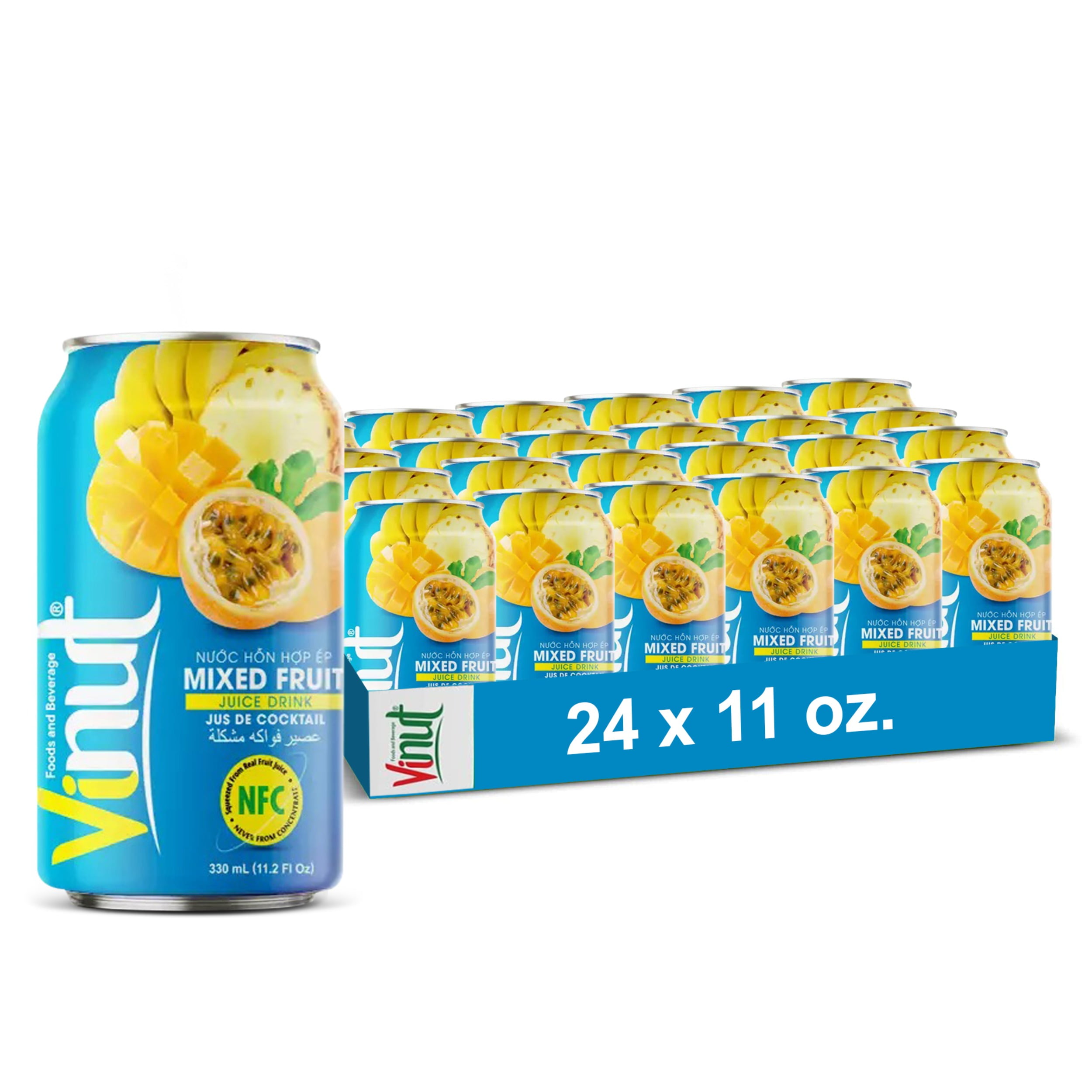 VINUT Mixed Fruit Juice, Passion Fruit, Pineapple, Banana, Mango, Not ...