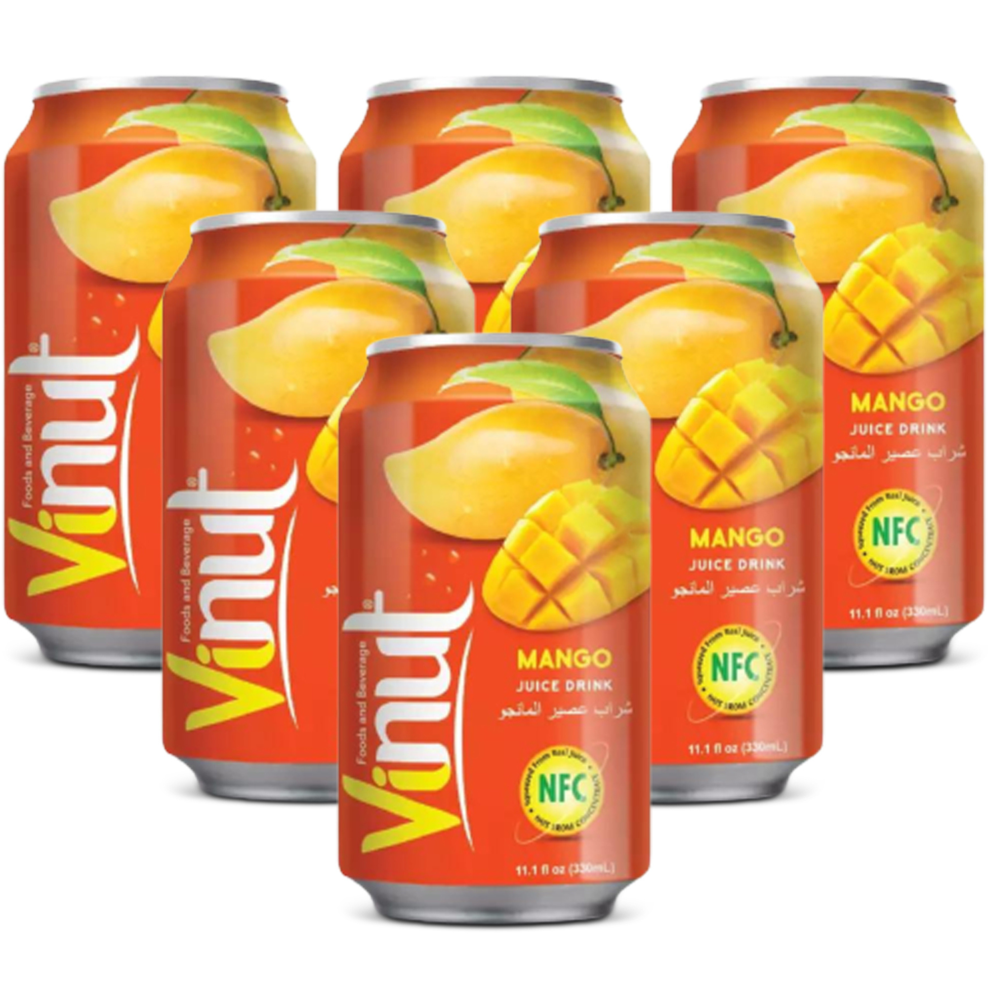 VINUT Real Mango Juice Drink, No Pulp, Not from Concentrate, Fresh, 11. ...