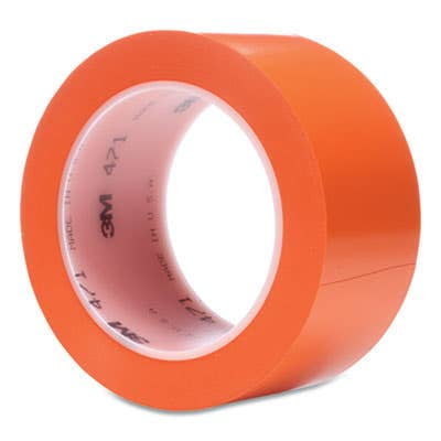 VINYL FLOOR MARKING TAPE 471, 2 X 36 YDS, ORANGE - Walmart.com