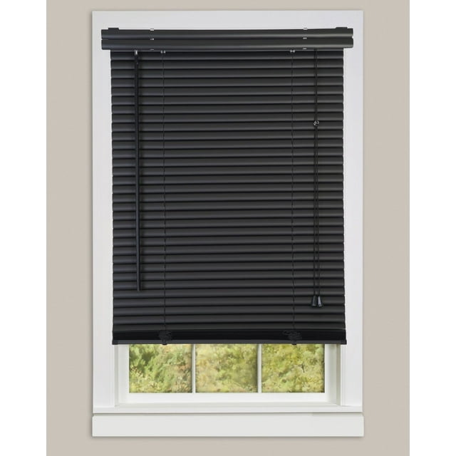 VINYL MINI BLIND BLACK - Walmart.com