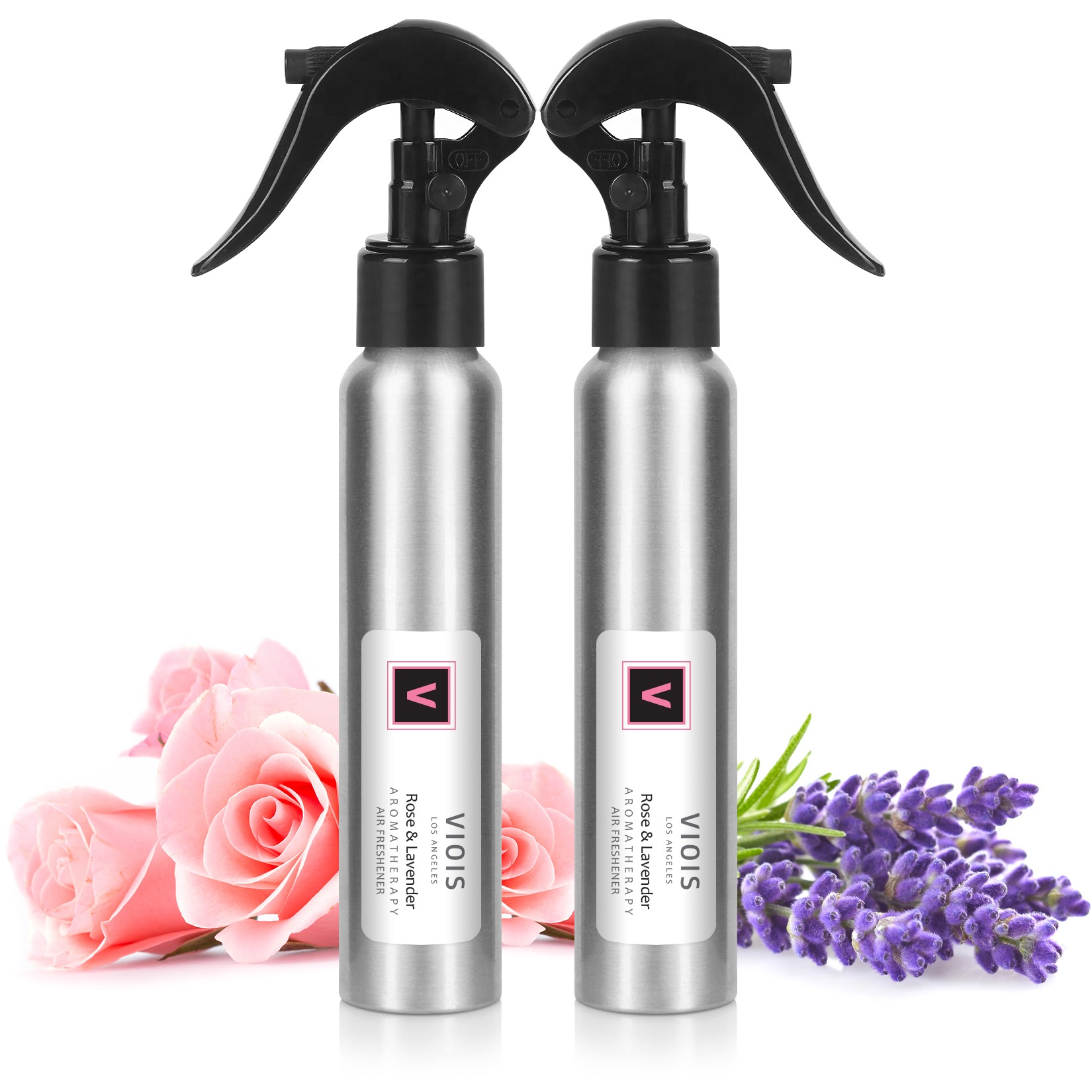 VIOIS, Rose & Lavender Aromatherapy Room Spray for Pillow, Linen, Car ...