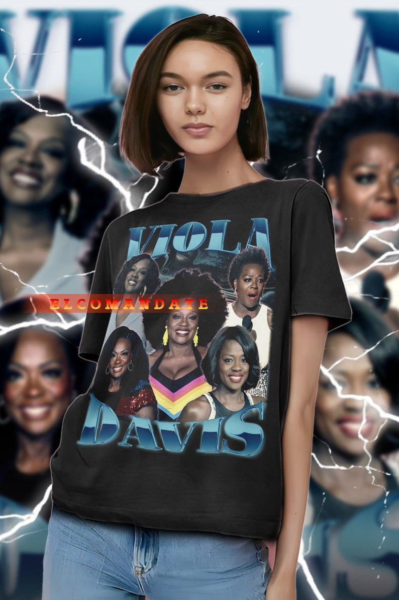 VIOLA DAVIS Vintage Shirt, Viola Davis Homage Tshirt, Viola Davis Fan ...