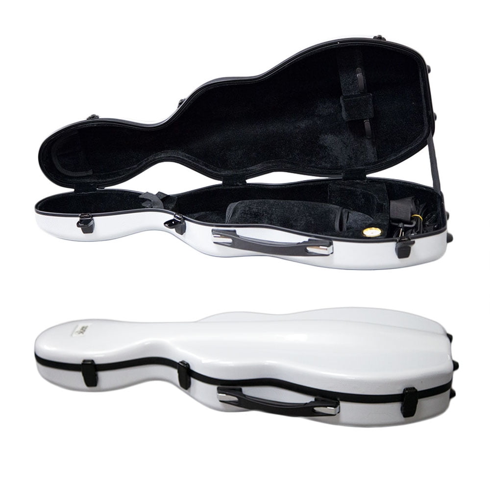 VIOLIN CASE ---PAITITI Cello Shaped Full Size Durable Super Light Fiber ...