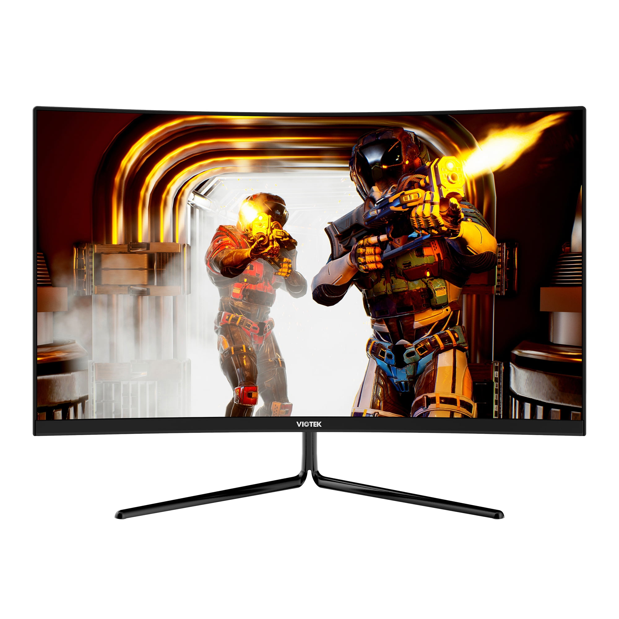 Restored Viotek 27" LED Curved Gaming Monitor 144hz, 1440p, DisplayPort ...