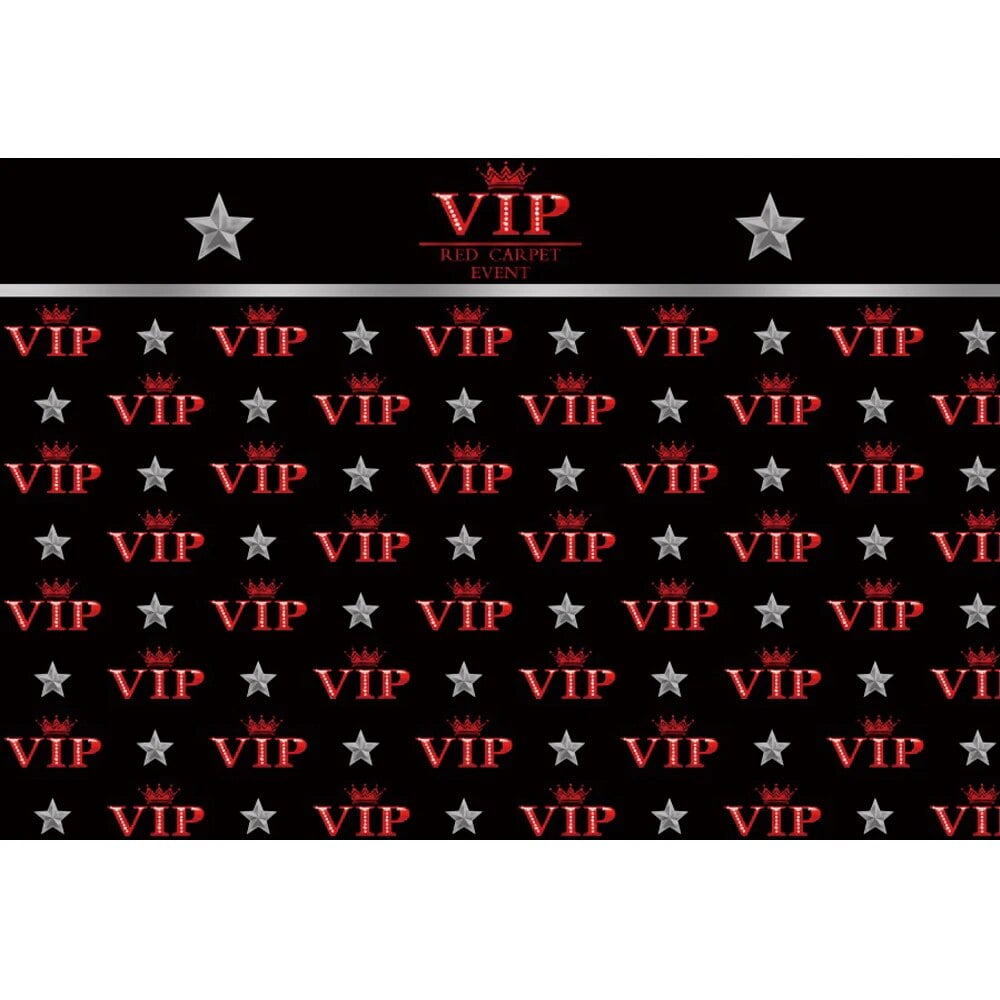 VIP Backdrop Red Carpet Event Movie Night Custom Background Banner for ...